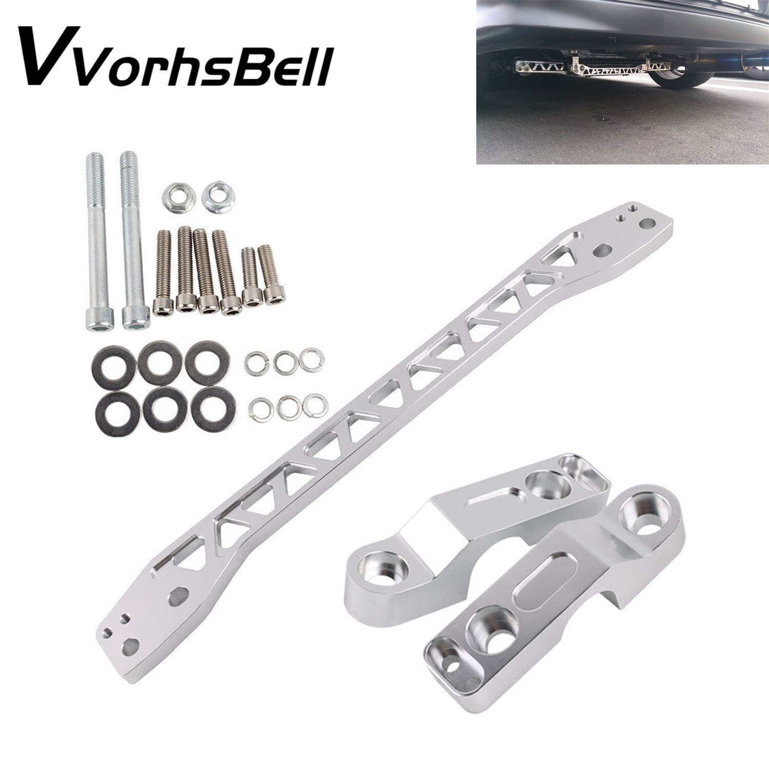 Rear Subframe Strut Brace For 01-05 Honda Civic ES EP3 DX Acura RSX 02 ...