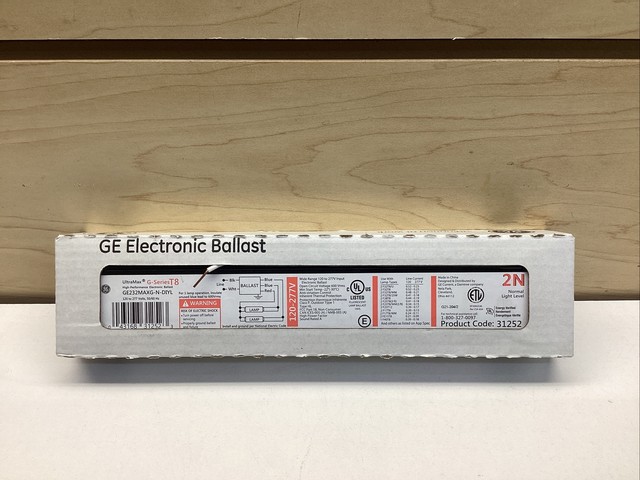 Set of 2 GE UltraMax G-series T8 High Preformance Electronic Ballast ...