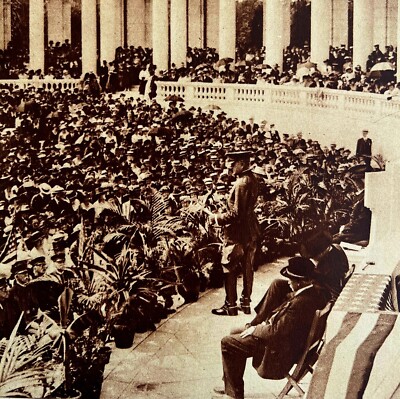 General Pershing Memorial Day Address 1920s Arlington Cemetery GrnBin2 ...