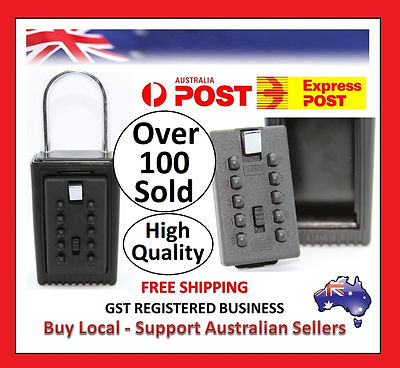 SURF LOCK BUTTON KEY SAFE BOX STORAGE PADLOCK COMBINATION MTB CYCLING ...