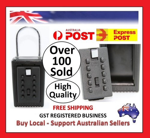 SURF LOCK BUTTON KEY SAFE BOX STORAGE PADLOCK COMBINATION MTB CYCLING ...