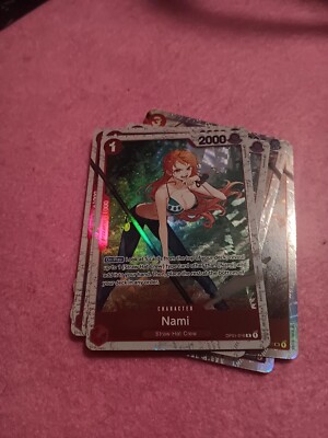 One Piece TCG - (1x) Nami OP01-016 R [ENGLISH] ULTIMATE DECK | eBay