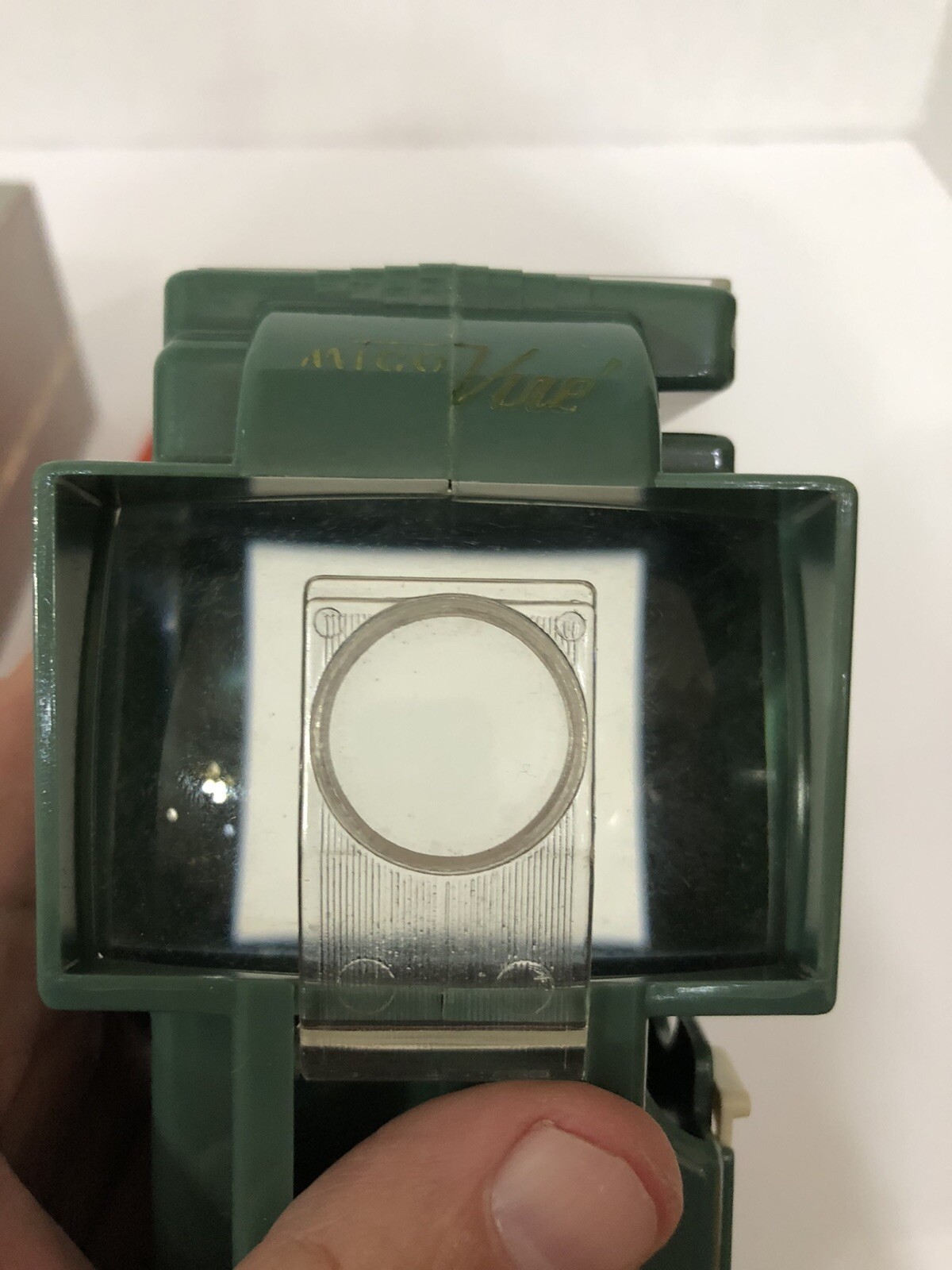 VTG 1950s Micro Vue Turquoise Slide & Film Viewer W/Original Box ...