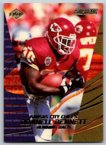 2000 COLLECTOR'S EDGE SUPREME DONNELL BENNETT KANSAS CITY CHIEFS #67 | eBay