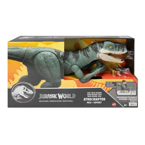 Jurassic World Total Super Colossal Atrociraptor Pack- FAST -- FREE ...