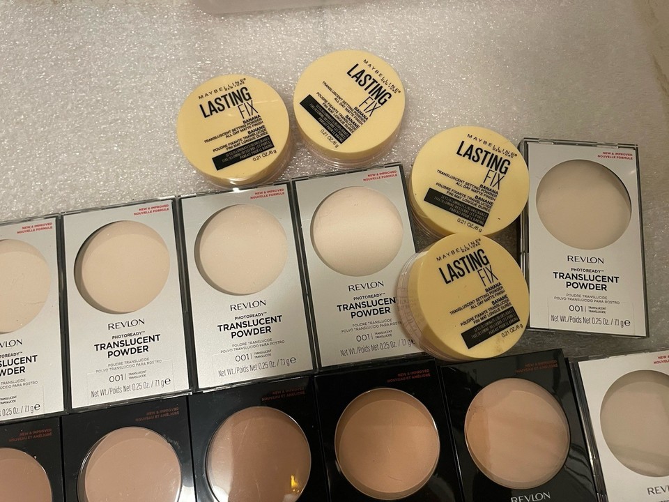 43 X Revlon Photoready/ L’Oréal Maybelline Powders Mixed Duplicates ...