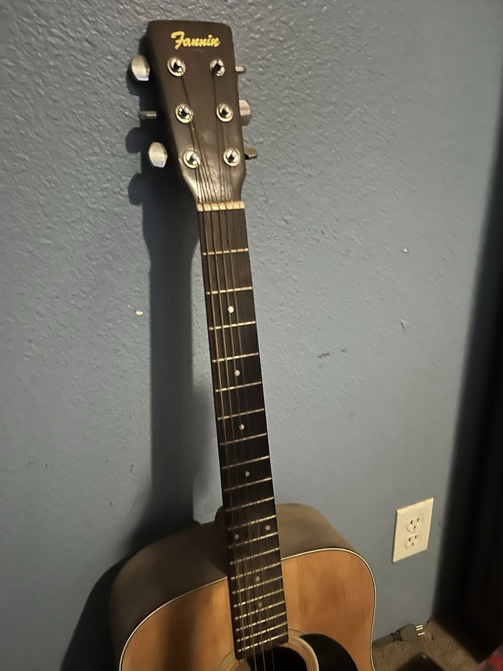 Fannin D57 Dreadnought Acoustic Guitar 1979 - Used In Great Condition ...