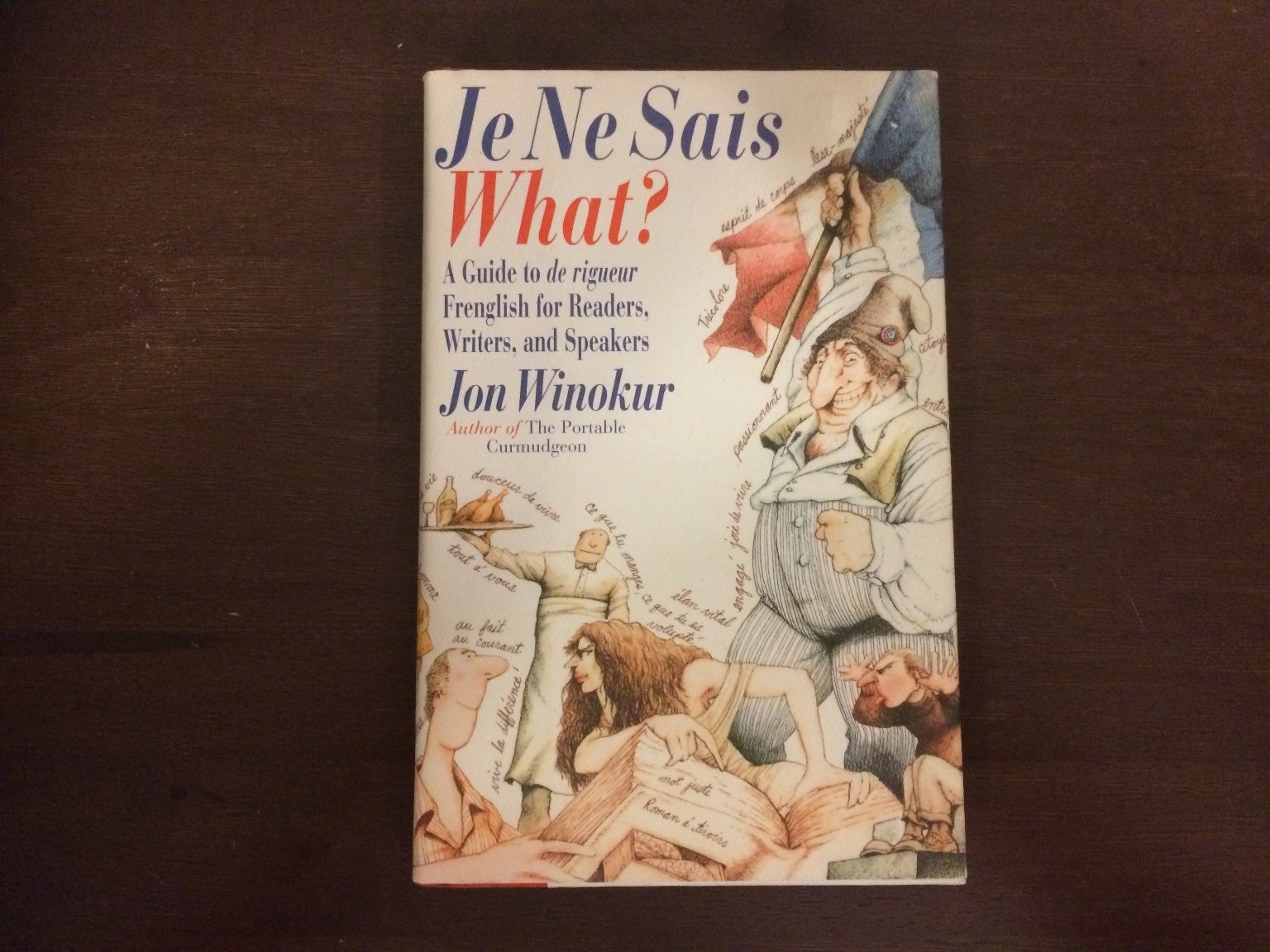 Je Ne Sais What? Jon Winokur 1993 First Edition Humor Writer's Guide | eBay