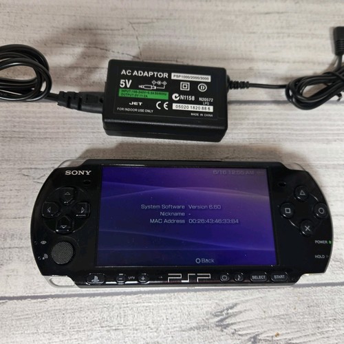 Sony PSP 3001 Black with Battery Charger and Tested Working | eBay