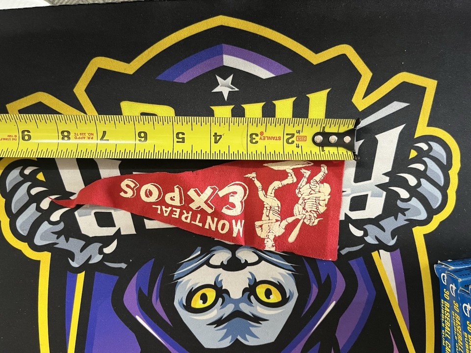 MONTREAL EXPOS VINTAGE 60S/70S MLB BASEBALL PENNANT | eBay