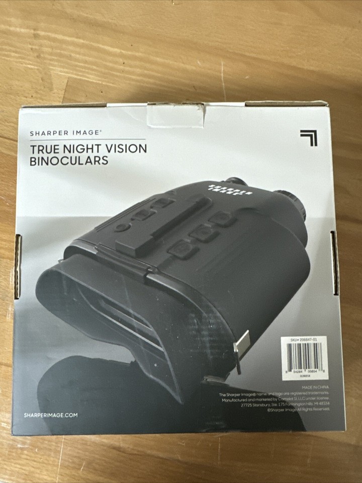 Sharper Image True Night Vision Binoculars - Black (206647 ...