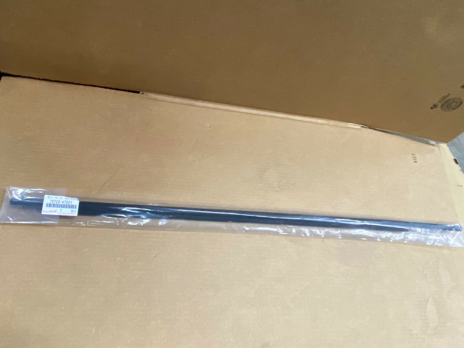 Genuine Toyota 7572047022 Prius Front Left Side )Exterior Molding 75720 ...