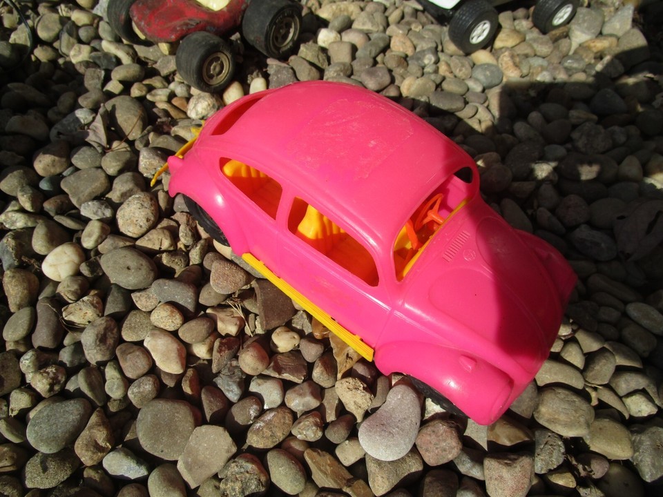 Huge Remco Dune Buggy Wheelies Firetruck VW Beetle Volkswagen Toy car ...