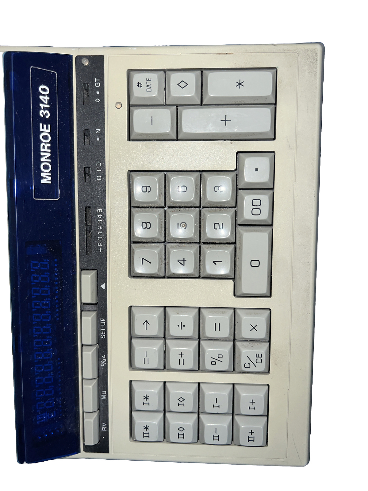 Monroe 3140 Commercial Adding Machine Business Printing Calculator for ...