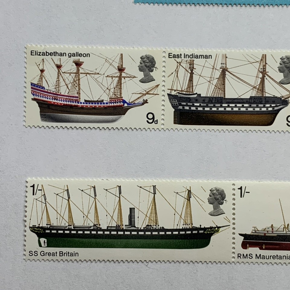 GREAT BRITAIN MNH BOATS SHIPS STAMPS LOT QUEEN ELIZABETH II | eBay