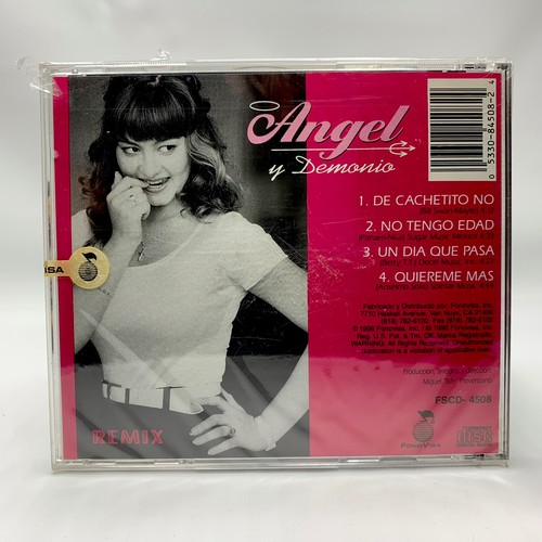 Angel y Demonio CD Remix 1996 Fonovisa Grupero Cumbias Rare New Sealed ...