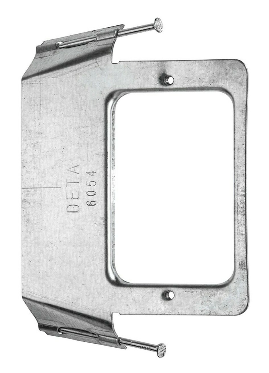 4x Deta QUICK FIT VERTICAL STUD MOUNT BRACKETS Galvanised Steel *Aust ...