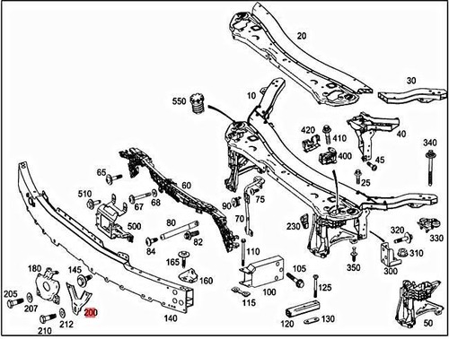 Genuine MERCEDES C238 C253 S213 W213 X253 E-CLASS W213 Strut 2536200700 ...