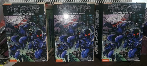 🐢 Neca TMNT Mirage Ultimate Foot Ninja Soldier Eastman & Laird’s Lot Of ...