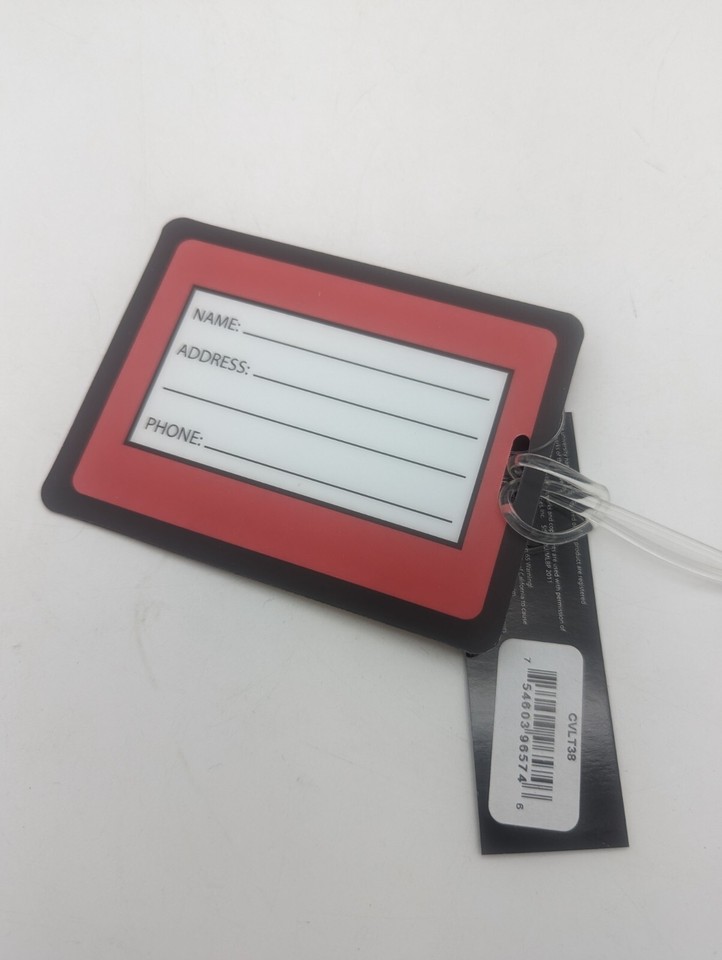 Ohio State Buckeyes OSU - Plastic Luggage Tag 4" x 3" - Logo | eBay