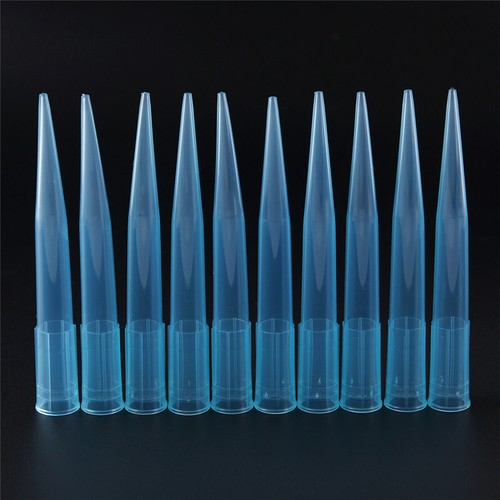 500pcs Laboratory blue 1ml lab liquid pipette pipettor tips lab supplie ...