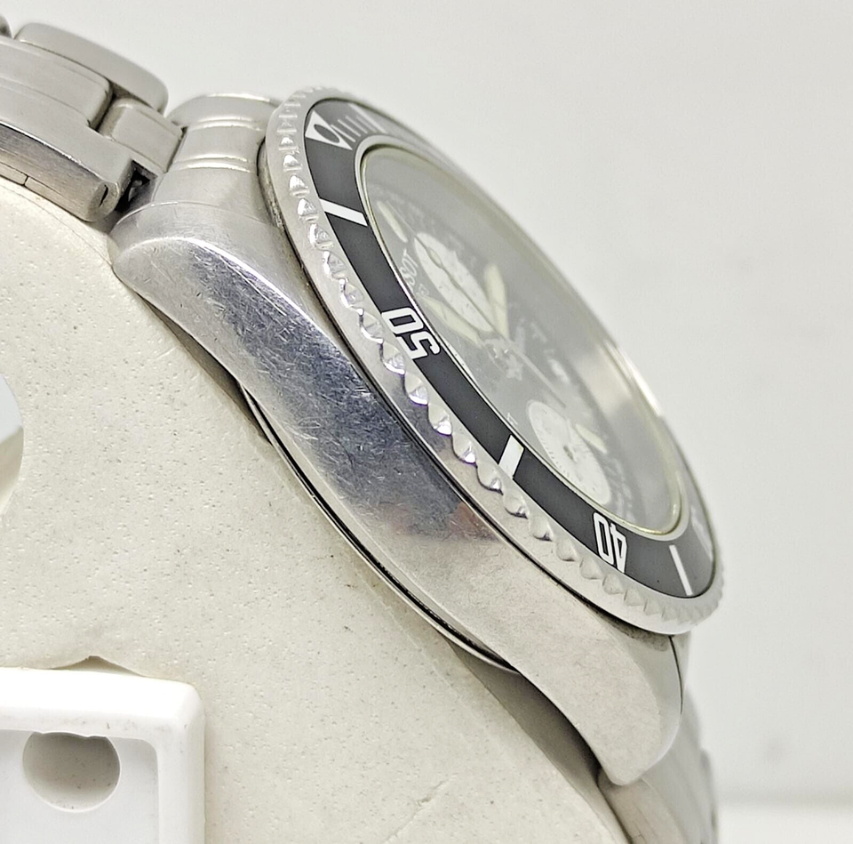 Tissot E662/762M Panda Face Chronograph Vintage Men's Watch | eBay