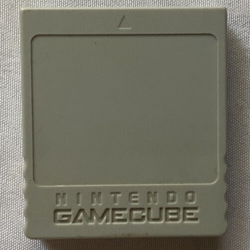 Official OEM Nintendo GameCube 59 Block Memory Card (DOL-008) Tested | eBay