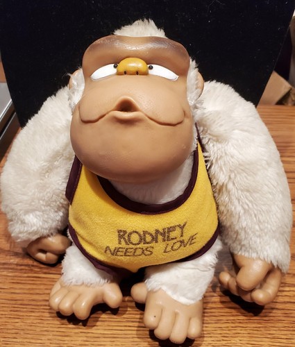 Vintage Applause 5" Plush Gorilla "Rodney Needs Love" | eBay