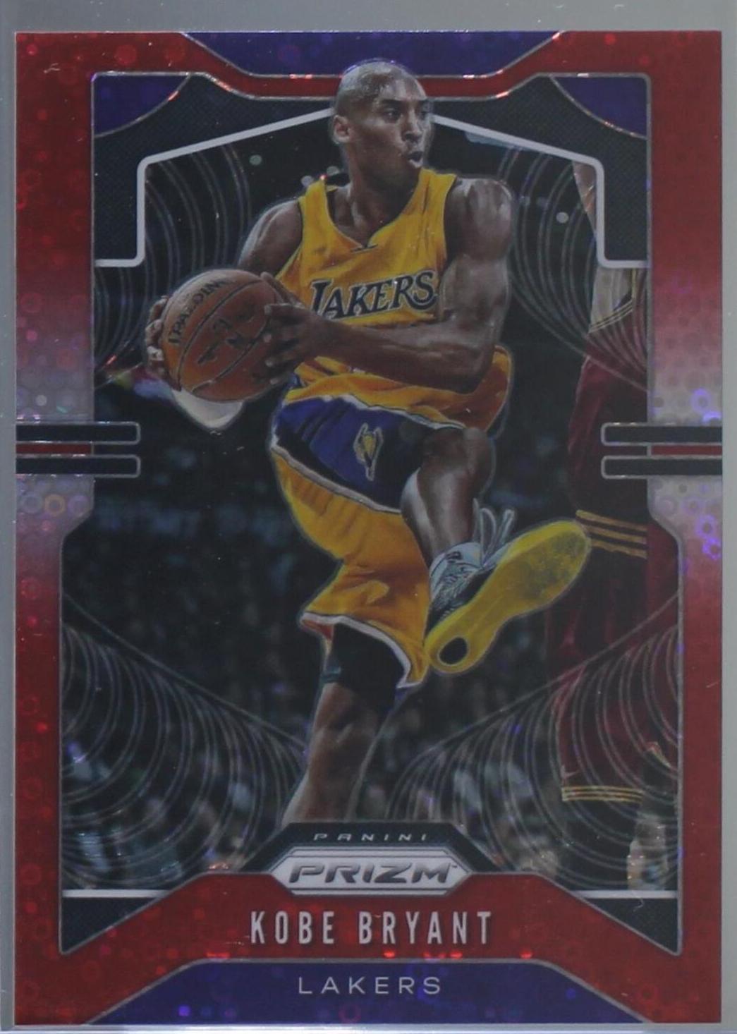 2019-20 Panini Prizm - Kobe Bryant #8 Red Fast Break Prizm /125 for ...