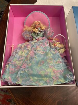 Spring Bouquet Barbie Doll Enchanted Seasons Collection Mattel #12989 ...