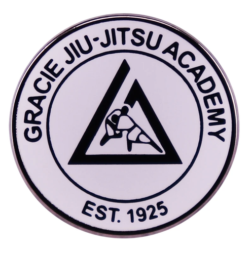 Gracie Jiu Jitsu Academy 1925 Triangle Logo Symbol Brazilian Martial ...