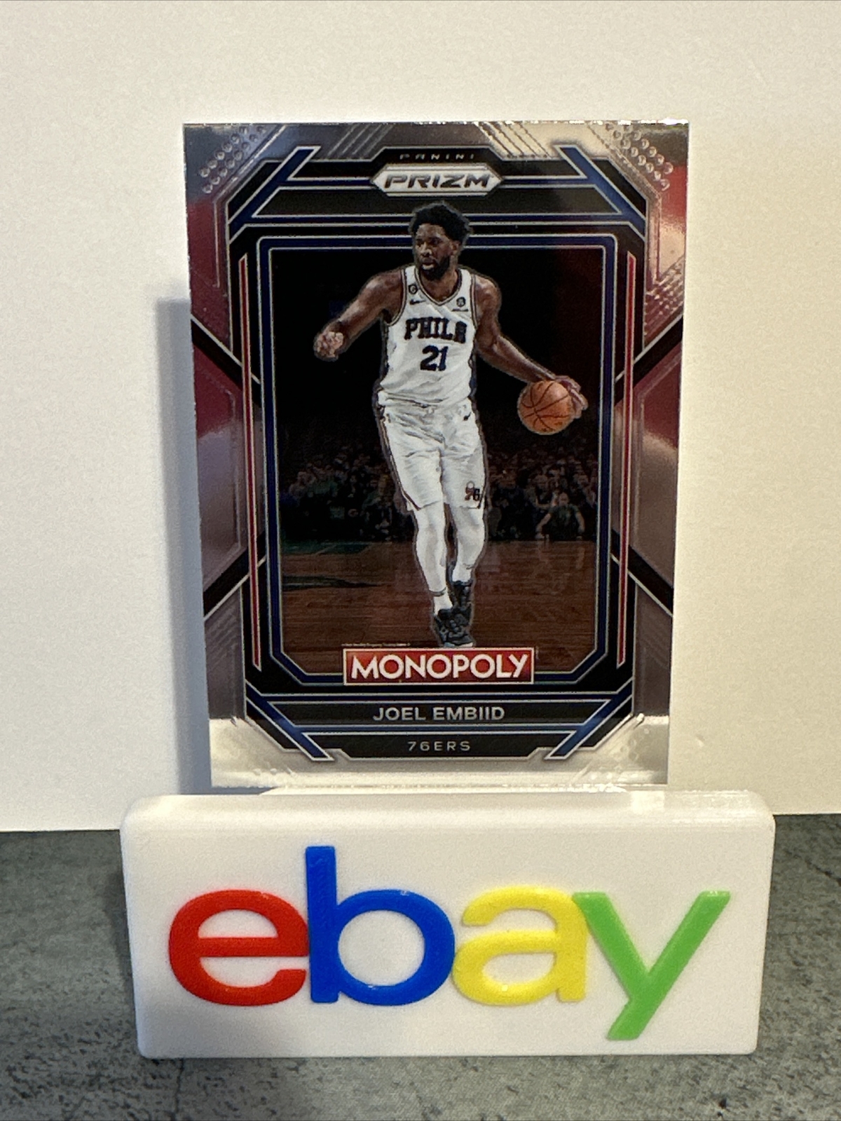2022-23 Panini Prizm Basketball Monopoly Joel Embiid #67 | eBay