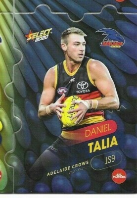 2020 FOOTY STARS JIGSAW PUZZLE ADELAIDE CROWS DANIEL TALIA CARD JS9 AFL ...