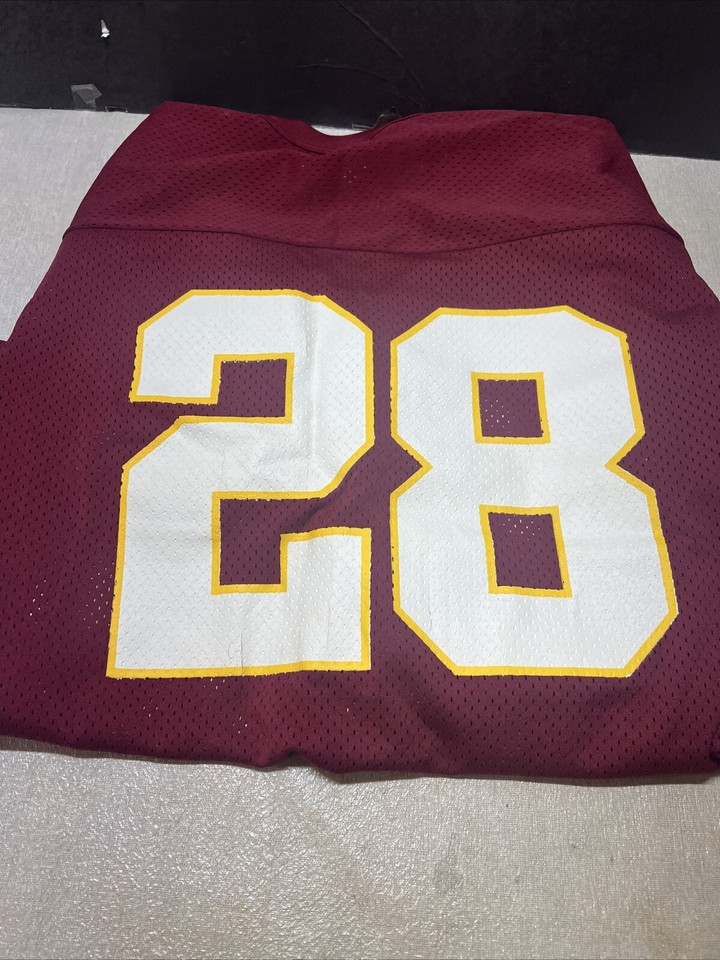 Washington Redskins #28 Football Jersey Sz XL Vintage Logo 7 | eBay