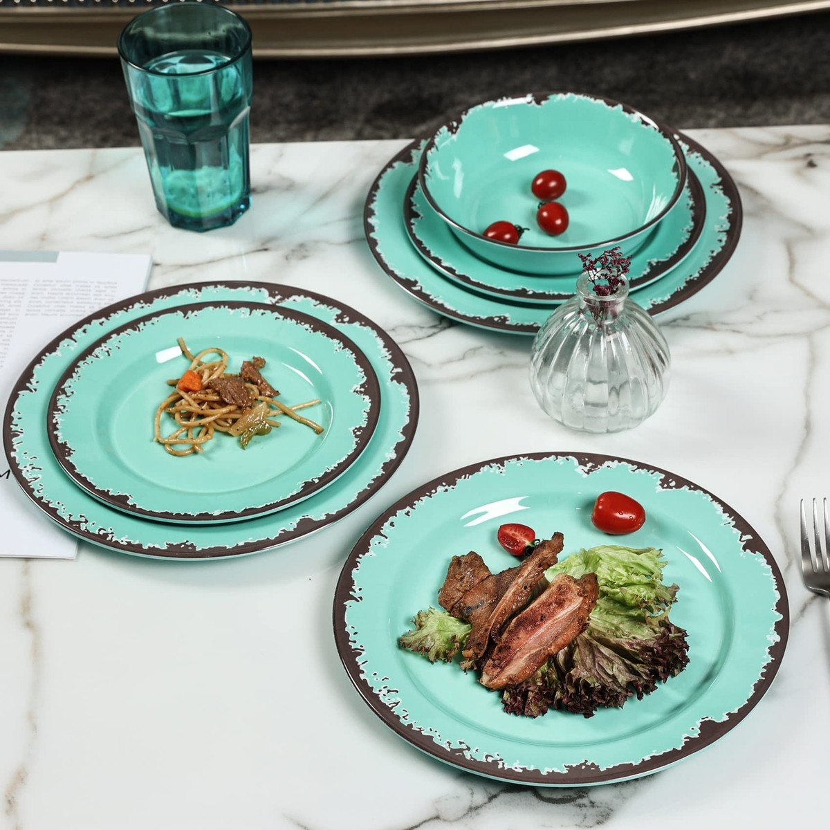 Rustic Melamine Dinnerware Sets Wholesale Ivory Dinner Set Makes Every