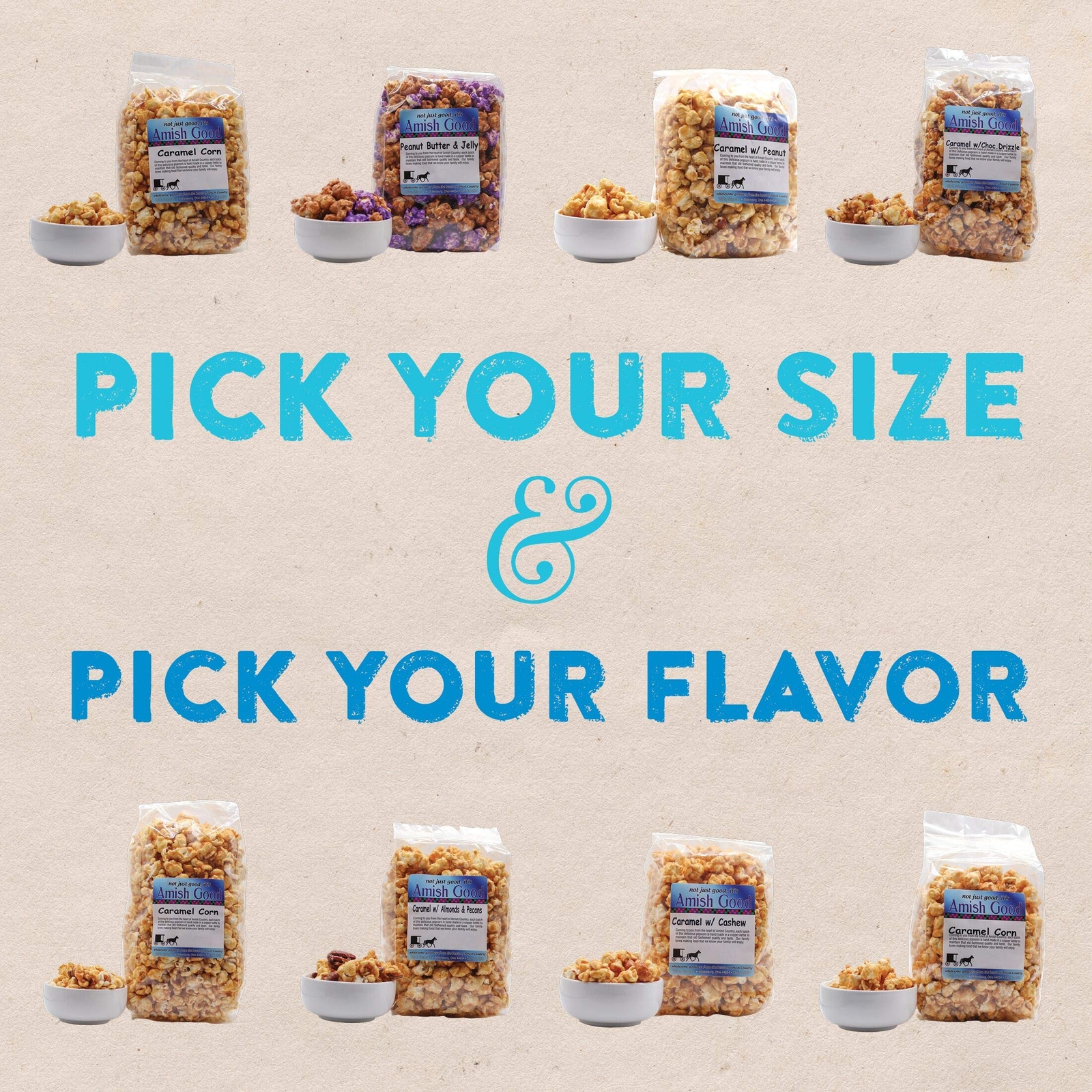 Premium Caramel Popcorn Real Butter and Coconut Oil 2 Pack has Two 10 ...