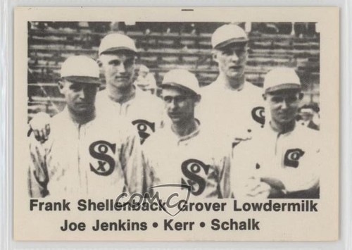 1975 1919 Chicago White Sox Frank Shellenback Grover Lowdermilk Joe ...