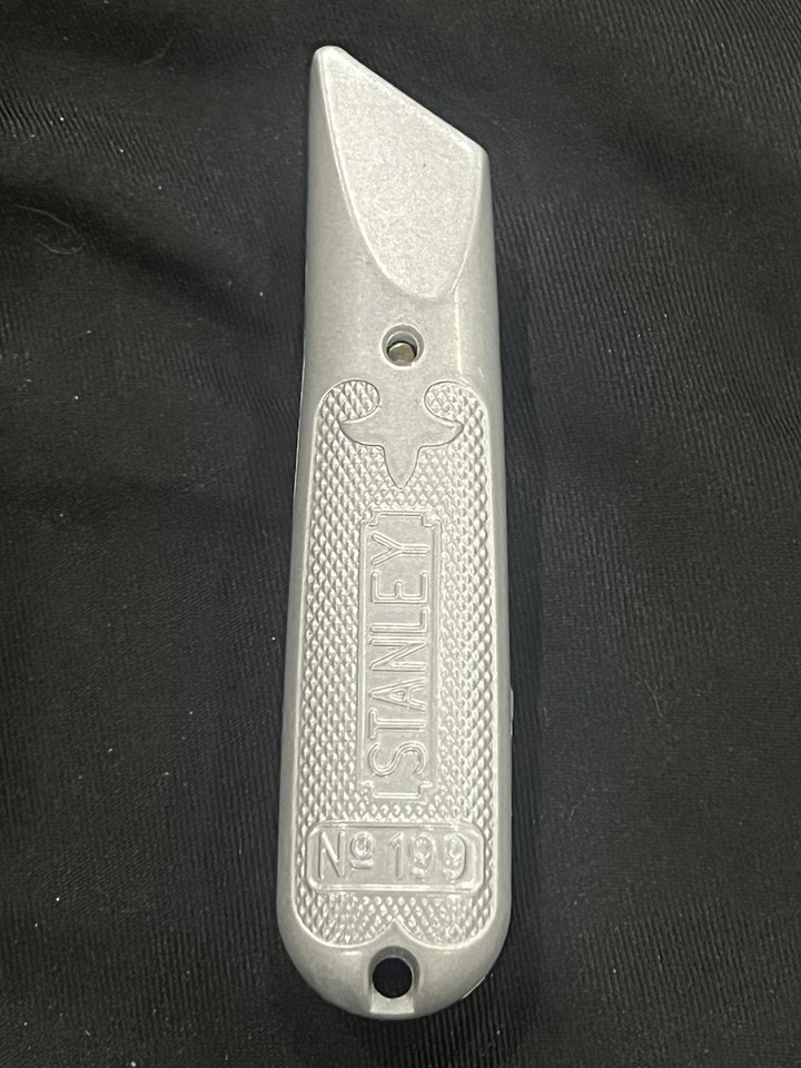 Stanley No.199 Fixed Blade Utility Knife USA w/ Extra Blades Vintage | eBay