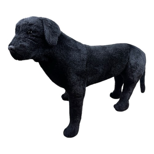 Melissa & Doug Large Black Lab Plush Animal Dog Labrador Giant Life ...