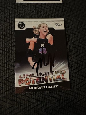 Morgan Hentz Signed In Person Trading Card Autographed | eBay