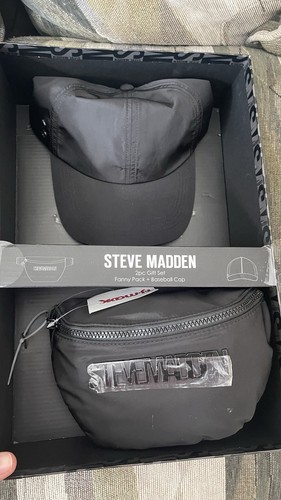Steve Madden Fanny Pack+Baseball Cap Set | eBay