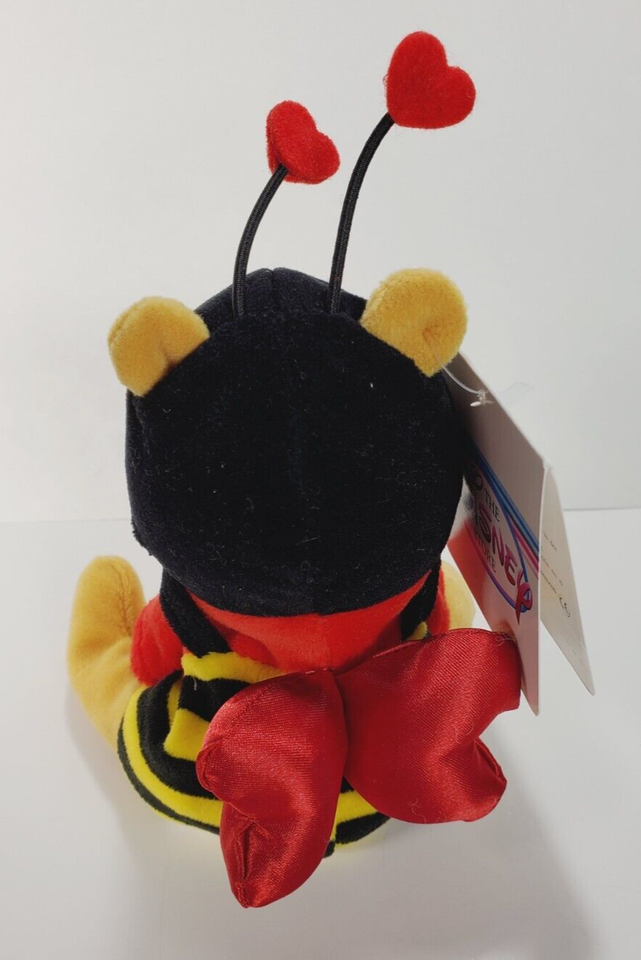 NEW Disney Winnie The Pooh VAL POOH BEAN BAG 8" LOVE BEE Plush Stuffed ...