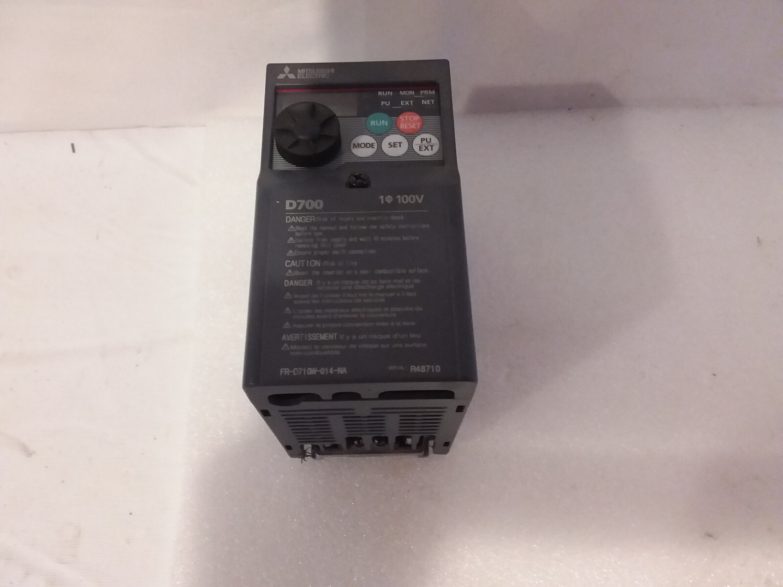 MITSUBISHI Electric Micro Inverter Fr-d710w-014-na FRD710W014NA for ...