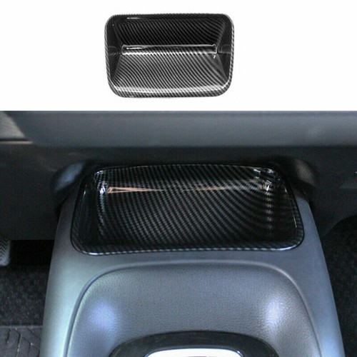 Carbon Fiber Inner Storage Box Cover Trim For Toyota Corolla Hatchback ...