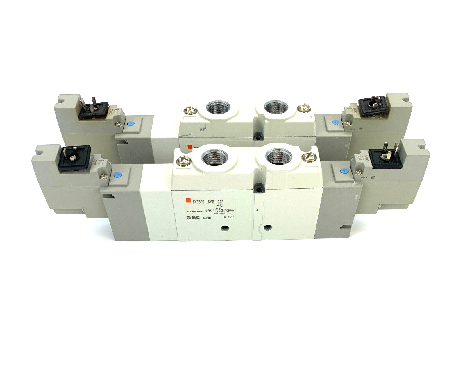 SMC SY9320-5YO-02F-Q SOLENOID VALVE SY93205YO02FQ (LOT OF 2) | eBay