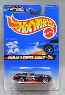 Vintage Hot Wheels #568 Dealers Choice High Rollin’ Royalty Corvette 4/ ...