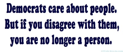 GOP Anti Democrat Anti Democratic Party Bumper Sticker Funny | eBay