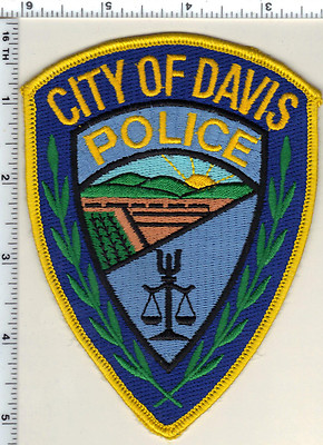 City of Davis Police (California) - Shoulder Patch - new from 1985 | eBay