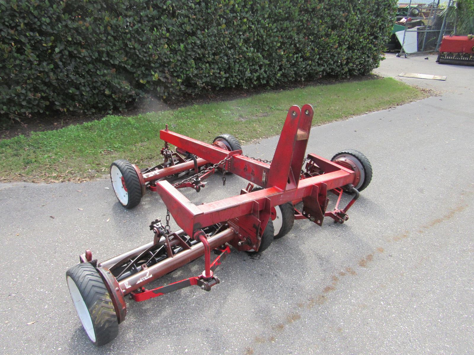 Toro Reelmaster Universal Pull Frame 3 Gang Reel Mower Tractor 3 Pt ...