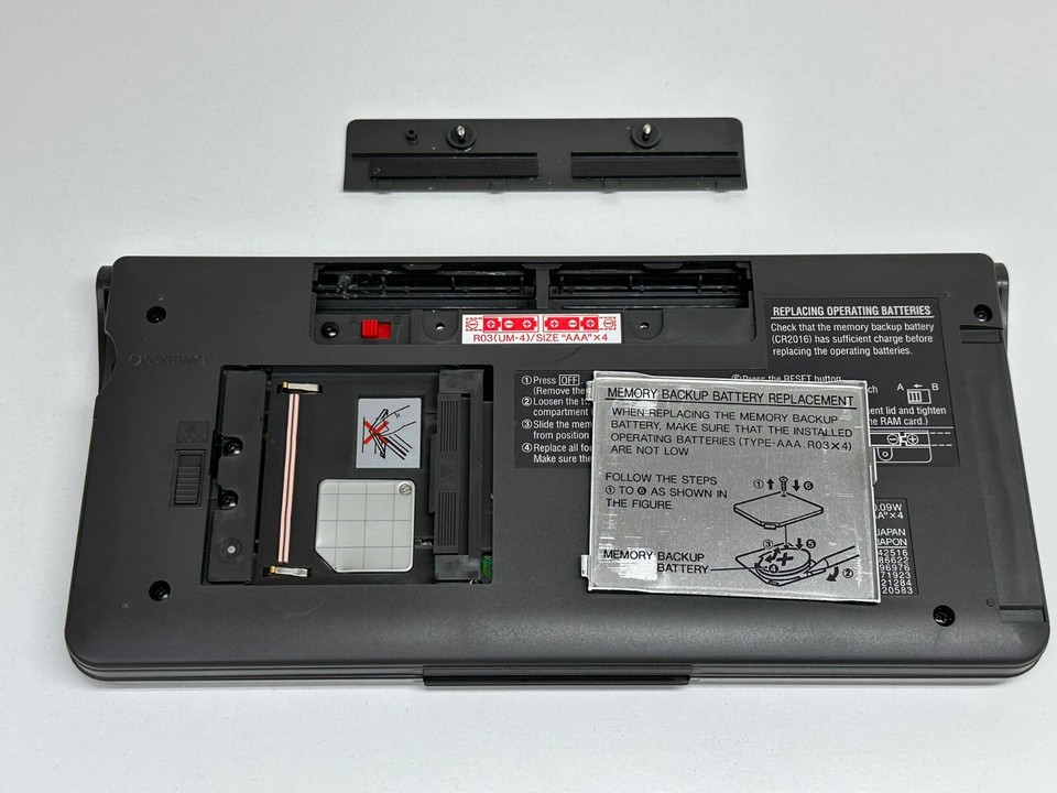 SHARP PC-E500S, 256KB? pocket computer, Sehr Selten, funktioniert ⚡BLITZBEREIT⚡ | eBay